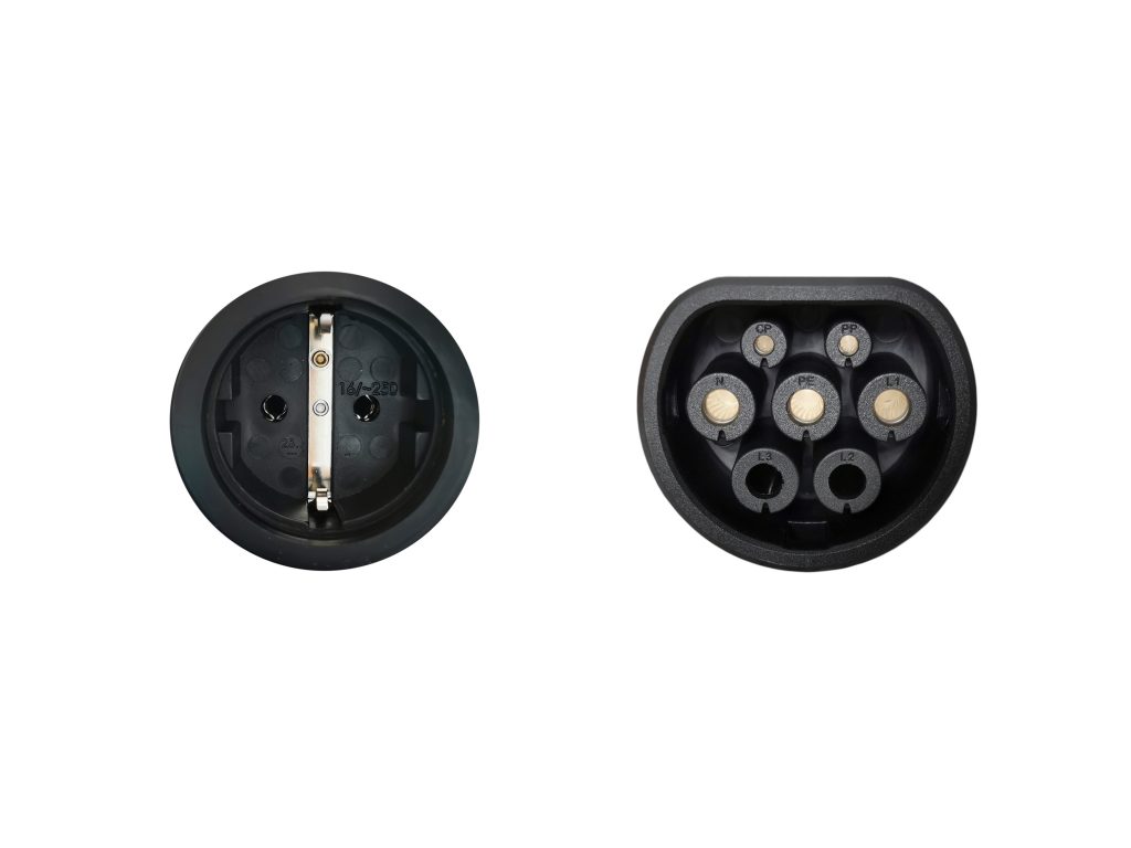 [V2L-HK-3] Vehicle to load Type 2 to 3x Type F for KIA/Hyundai (16A ...